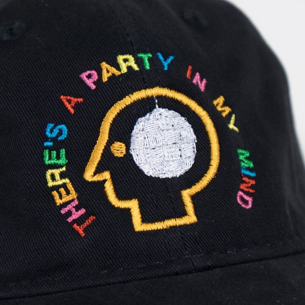 Party In My Mind Dad Hat: Unleash Your Imagination in Style - Crewel ...