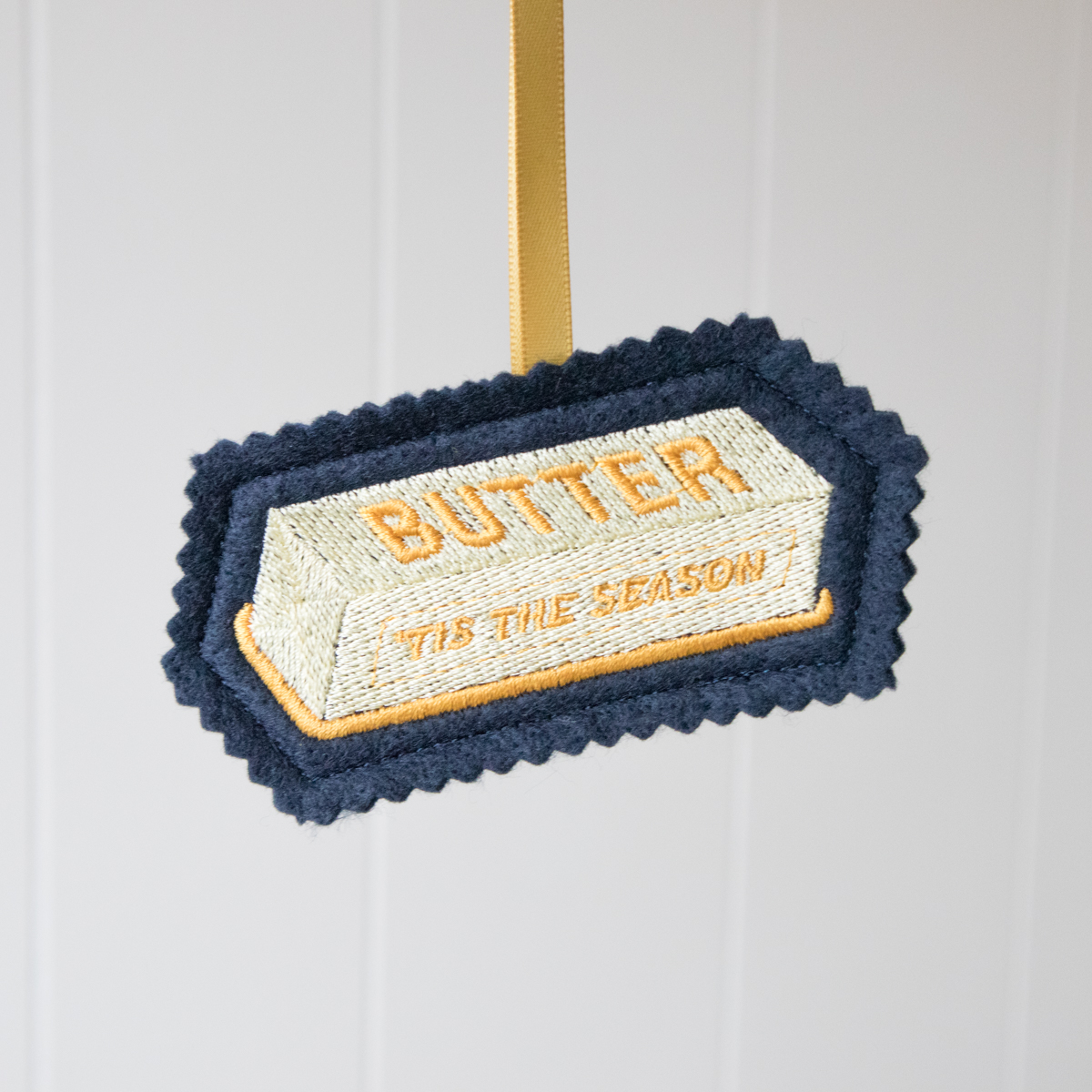 Butter ornament - Crewel and Unusual