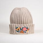 Floral Moth Beanie - Crewel and Unusual